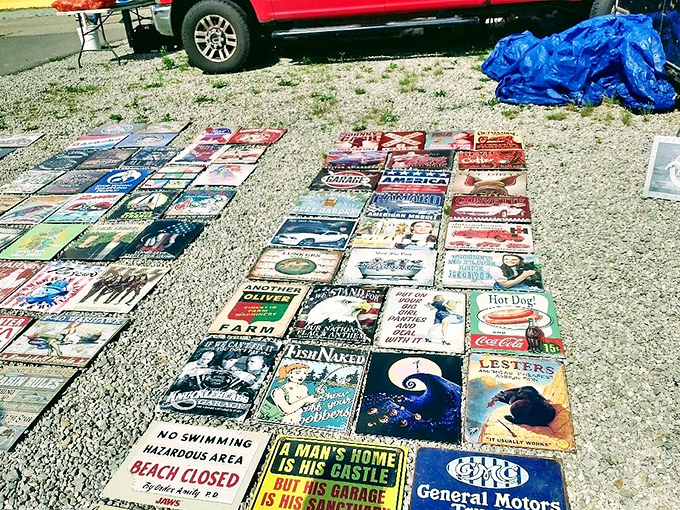 Wall art with attitude! These vintage-style metal signs offer wisdom, humor, and the perfect touch of nostalgia for your garage or man cave.