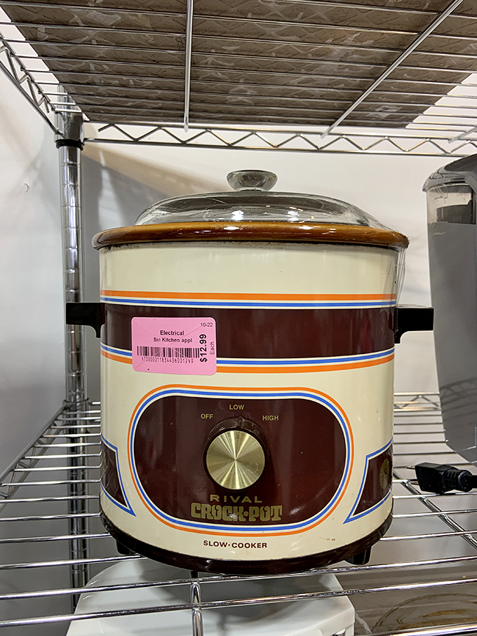 That vintage Rival Crock-Pot isn't just an appliance&mdash;it's a time machine. Your grandmother made pot roast in one just like this while listening to The Beatles.