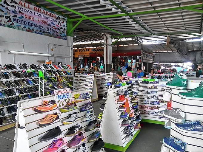 Sneaker paradise or footwear fever dream? Either way, your feet will thank you for the options while your wallet sighs with relief.