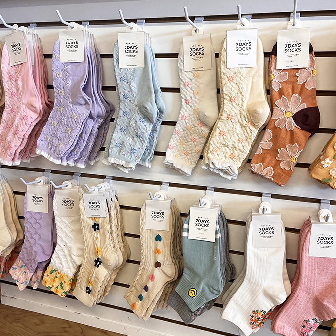 Even your feet deserve a fashion upgrade. These whimsical socks bring personality to your outfit from the ankles down.