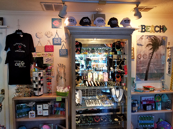 The gift shop doesn't just sell souvenirs&mdash;it offers take-home pieces of Florida sunshine for those returning to less colorful climates.