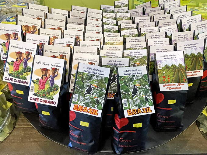 Coffee beans and specialty blends provide the perfect caffeinated companion to your citrusy slice of heaven.