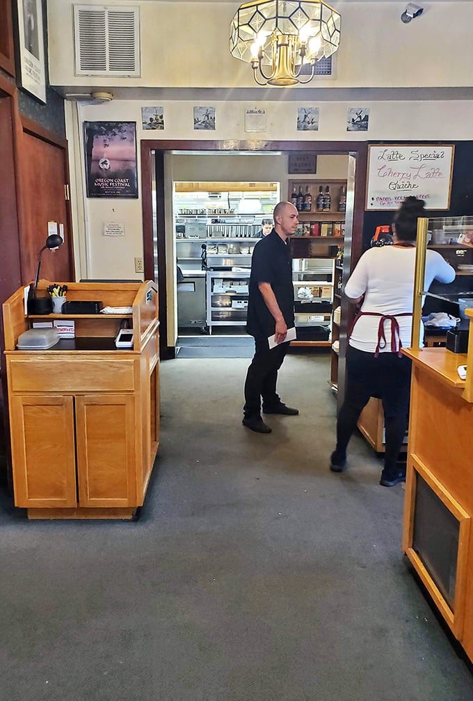 The kitchen pass&mdash;that magical portal where orders go in and breakfast dreams emerge, orchestrated by the unsung heroes of morning happiness.