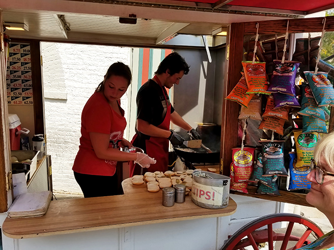 Behind every great food institution are the people who keep tradition alive. The dance of burger-making continues with each new guardian. 