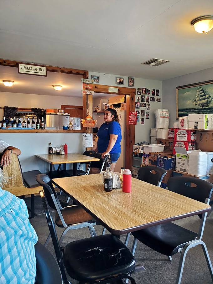 Where the magic happens&mdash;no fancy chef's whites or culinary school pedigrees, just people who know exactly what they're doing.