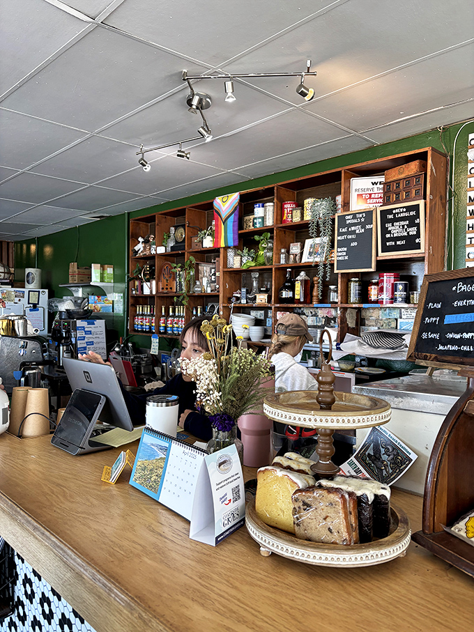 Behind every great cafe is a wall of carefully organized chaos&mdash;shelves stocked with the essentials for transforming simple ingredients into memorable meals.