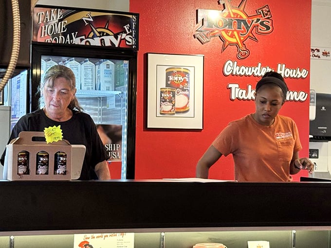 Behind every great seafood joint is a dedicated team who knows the difference between fresh-caught and "fresh from the freezer."