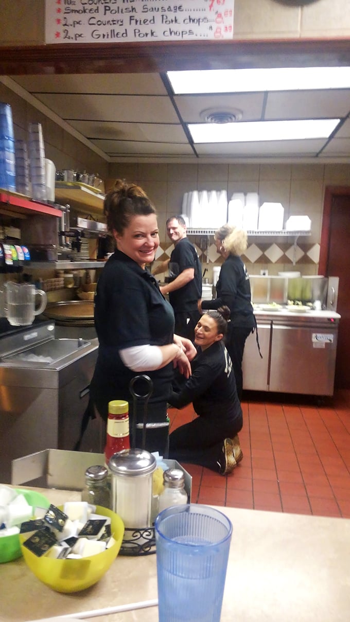 Behind every great diner is a team with genuine smiles. These kitchen magicians transform simple ingredients into the comfort food that keeps us coming back.