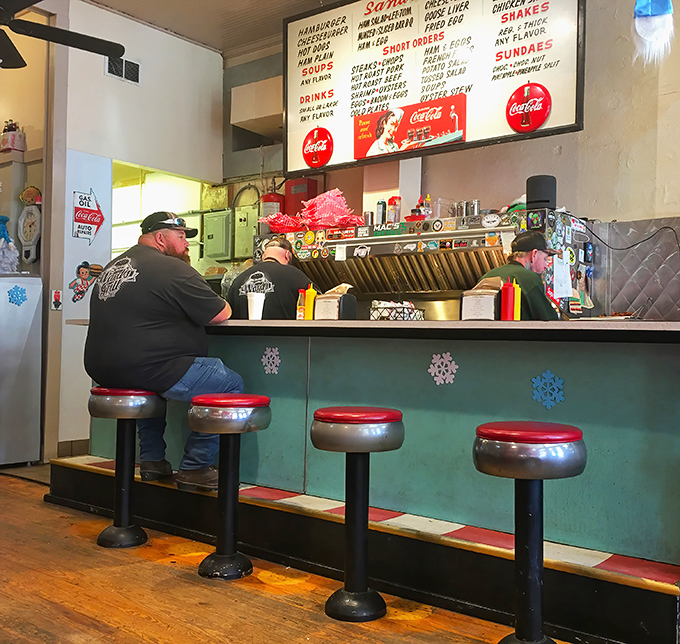 The counter crew orchestrates breakfast magic with the precision of symphony conductors, but with better snacks.