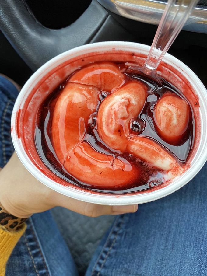 This strawberry sundae brings back memories of simpler times when dessert was pure, uncomplicated happiness in a cup