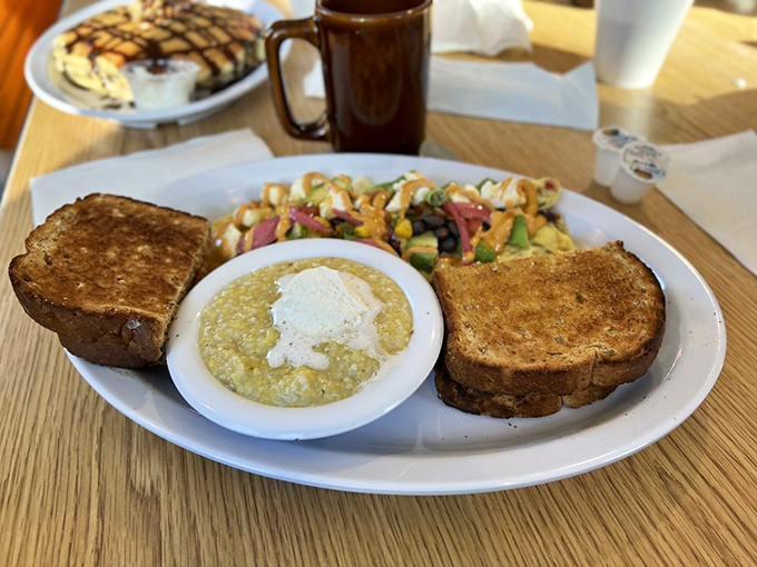 Grits with personality and perfectly golden toast&mdash;the supporting actors that deserve their own standing ovation in the breakfast theater.