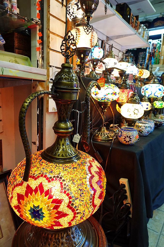Turkish mosaic lamps casting the kind of magical glow that makes everyone look 10 years younger&mdash;no filter needed!