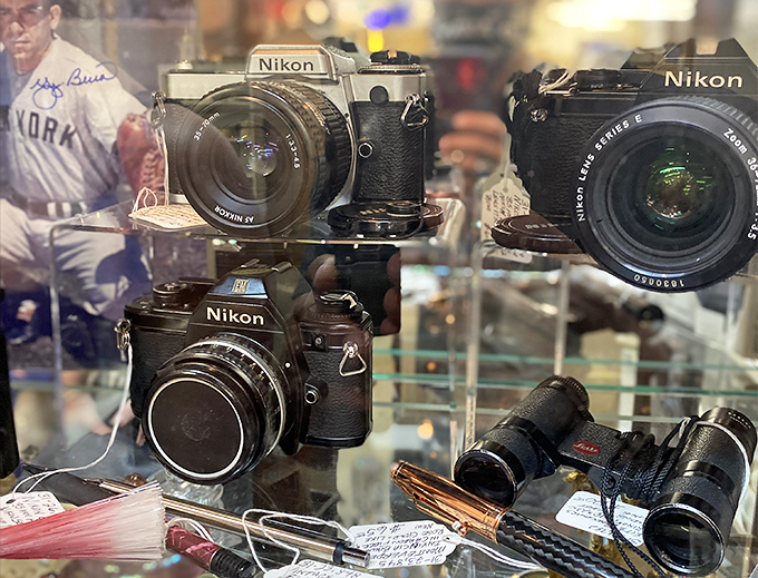 Before selfies, there were these mechanical marvels. Vintage Nikon cameras that captured moments without filters, likes, or the option to delete.