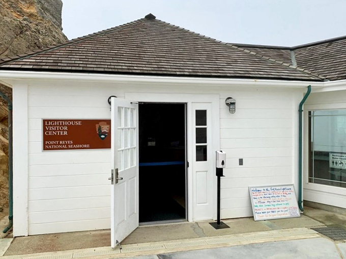The unassuming Visitor Center holds maritime treasures inside its whitewashed walls, a gateway to understanding this windswept outpost.