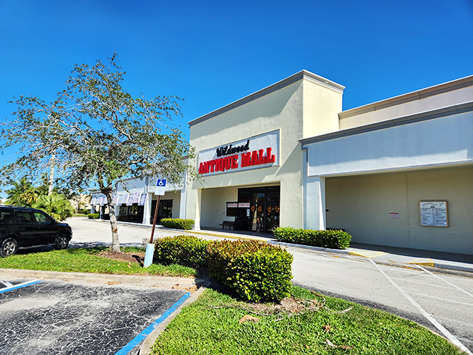Treasure hunting goes indoors at Wildwood Antique Mall. Because sometimes the best Florida souvenirs are the ones previous generations left behind.