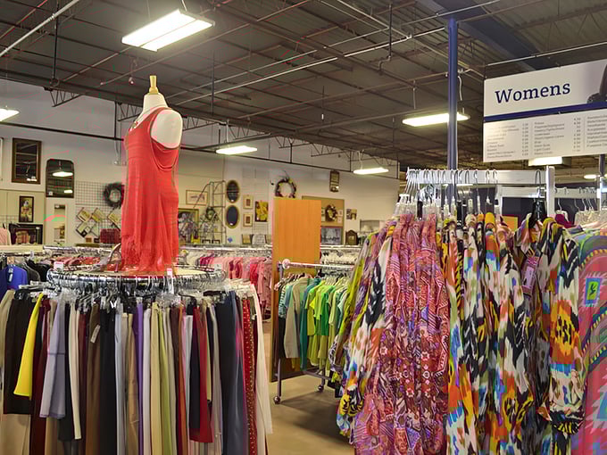 The women's clothing section offers a rainbow of possibilities &ndash; that red dress might have attended one wedding, but it's ready to dance at yours.