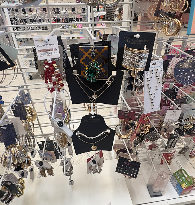 Jewelry that sparkles nearly as brightly as your eyes will when you see the price tags&mdash;accessorizing made economically accessible.