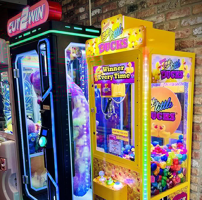 Even paradise needs a little entertainment. These arcade games have entertained kids while parents enjoy "just one more" frozen drink.