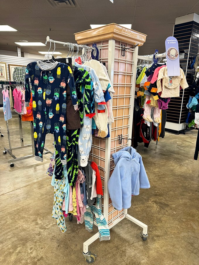 Tiny fashion statements for growing humans&mdash;that jellyfish pajama set would make midnight diaper changes almost enjoyable.