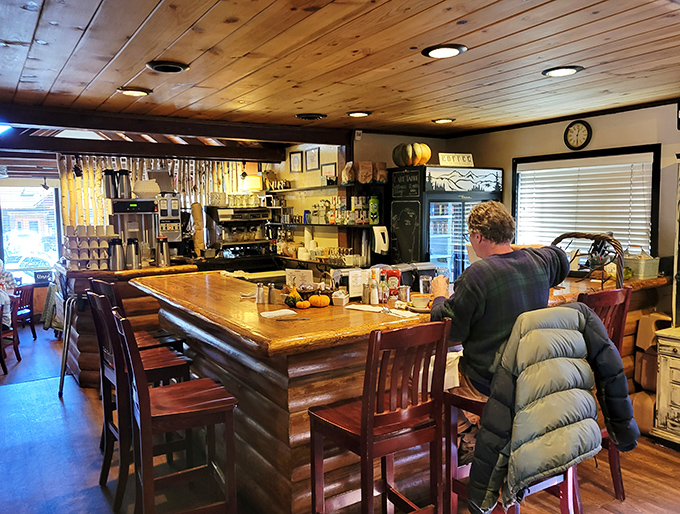 The counter seats &ndash; where solo diners become part of the Fire Sign family and coffee refills flow like conversation.