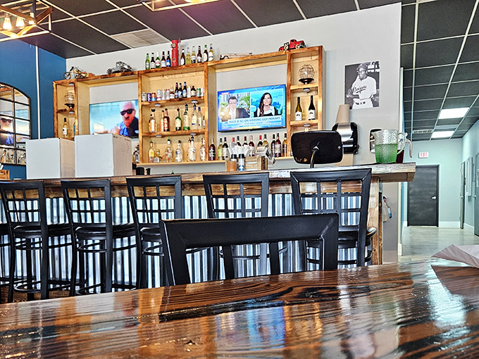 A bar stocked for serious business, where bartenders know the difference between mixing a drink and crafting a cocktail worth savoring.