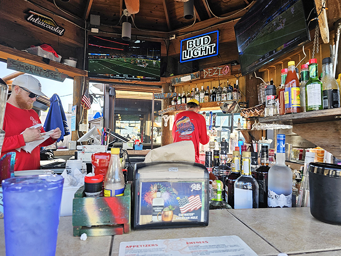 A bar that feels like it's seen a thousand stories unfold. The kind of place where bartenders remember your name and your usual.