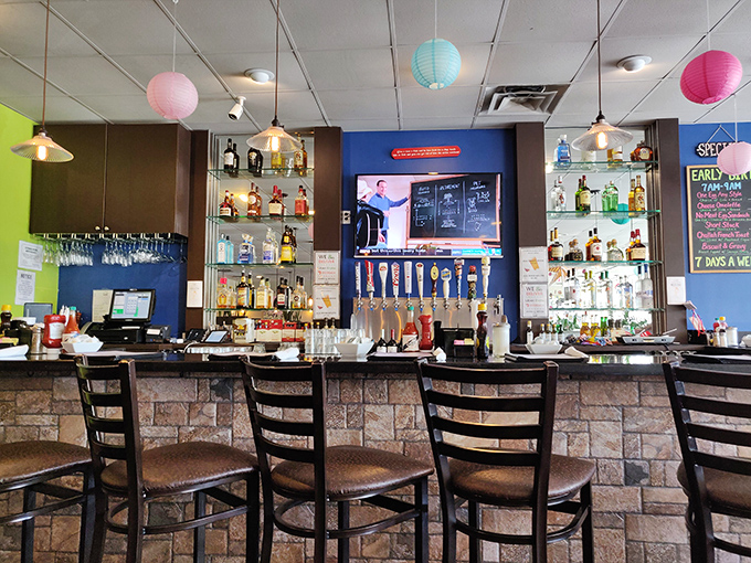 A bar that understands morning cocktails aren't a luxury, they're a necessity. Bloody Mary, mimosa, or both? Life's important questions.