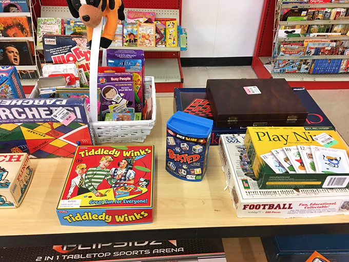 Board games with possibly all their pieces await new family game nights. Tiddledy Winks &ndash; before smartphones, this was how we entertained ourselves, kids!