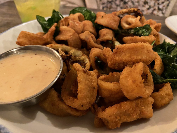 This isn't just calamari&mdash;it's the seafood equivalent of the perfect handshake: firm enough to be respected, tender enough to be welcomed.