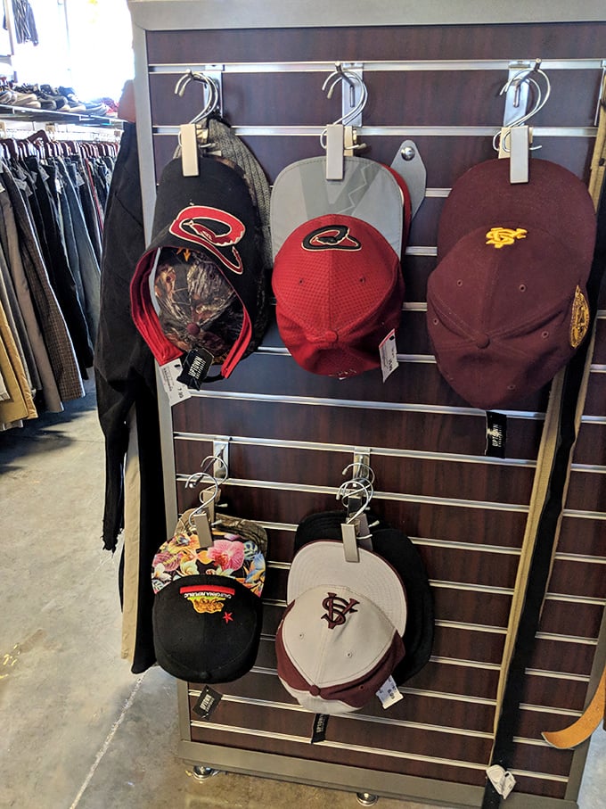 Sports fan central: where team loyalty meets fiscal responsibility. These caps have stories to tell but prices that won't make you weep.