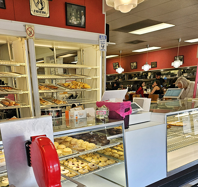 The pastry counter&mdash;where willpower goes to die and "I'll just have one" becomes the day's biggest fiction.