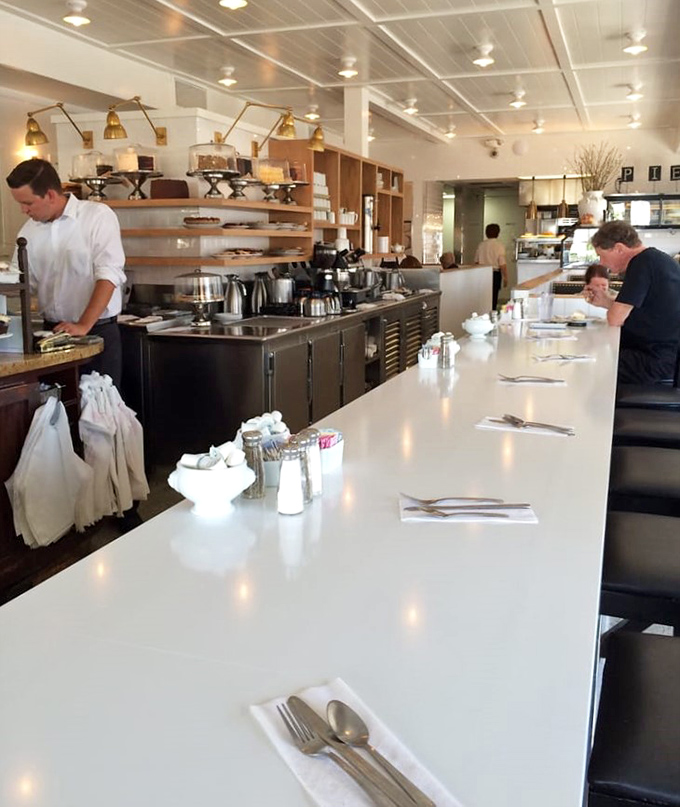 The counter &ndash; where coffee cups are never empty and servers remember how you take your eggs better than your spouse does.