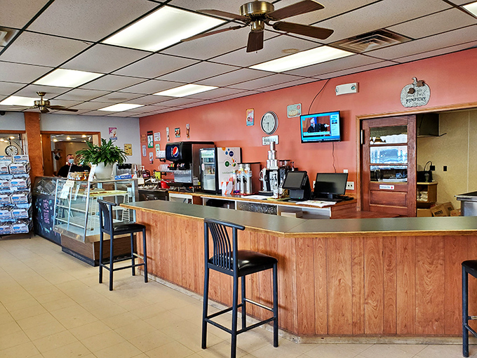 The counter where magic happens—part command center, part community hub, all hospitality.