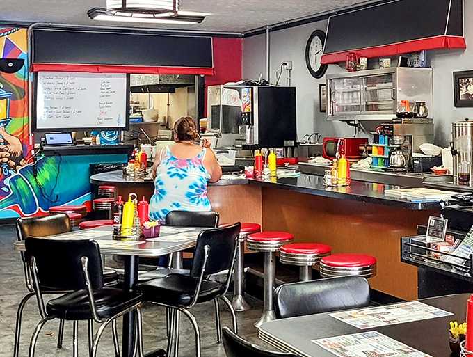 The counter &ndash; where coffee cup refills appear like magic and the staff choreographs the breakfast ballet with practiced precision.