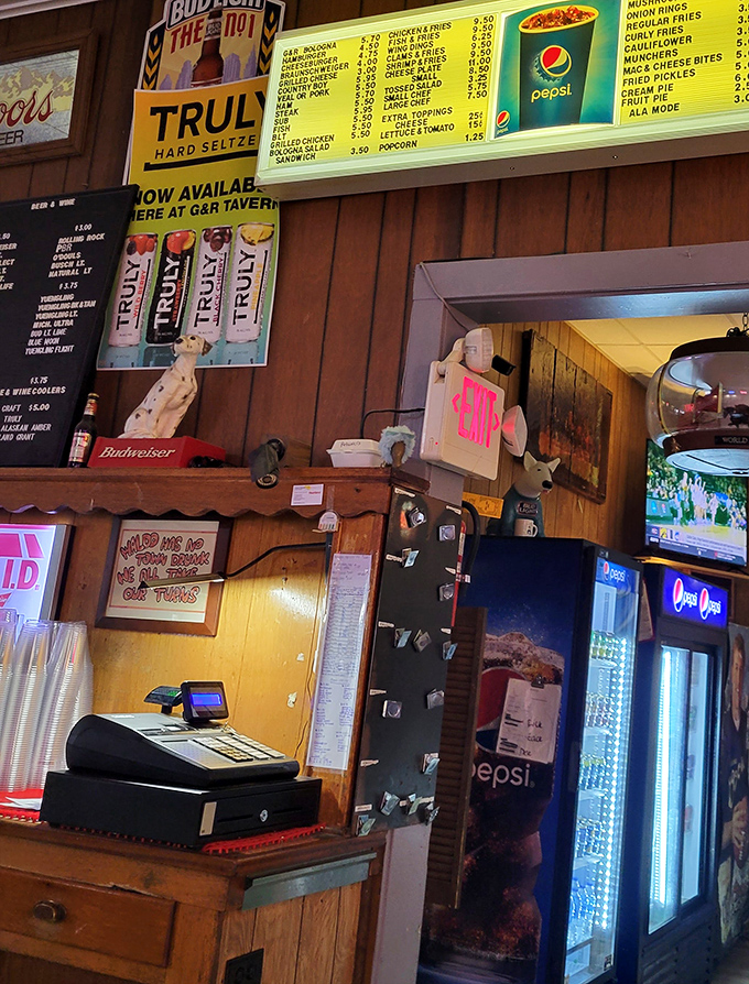 Behind this counter, sandwich magic happens daily. No fancy equipment, no molecular gastronomy&mdash;just the essentials and know-how that comes from years of practice.