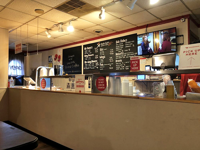 The ordering counter &ndash; where dreams are placed and hunger pangs begin their countdown to satisfaction.