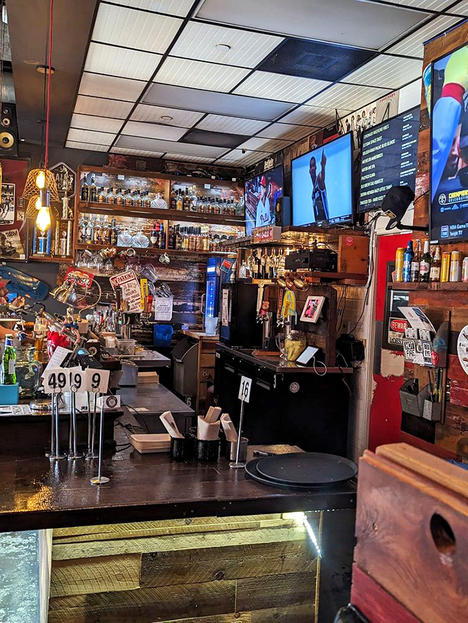 Behind this bar, mixology meets marine biology&mdash;where beer taps flow and seafood dreams come true.