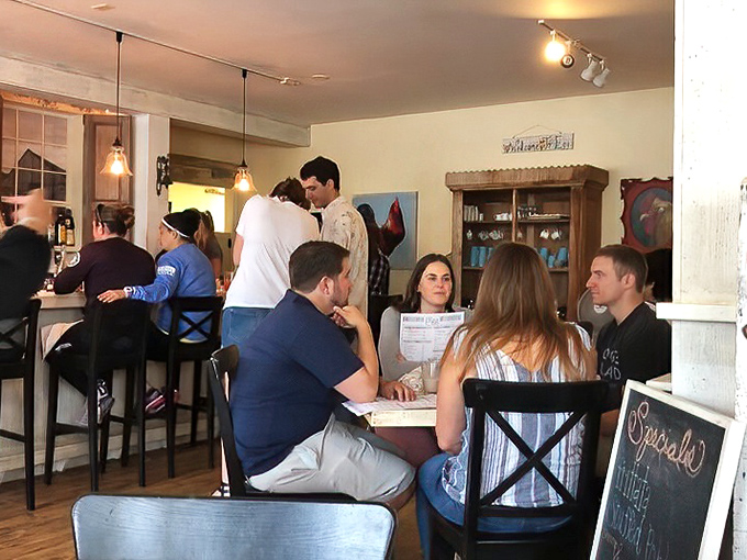 The bustling interior speaks volumes&mdash;when locals and tourists alike fill a place, you know you've struck culinary gold.