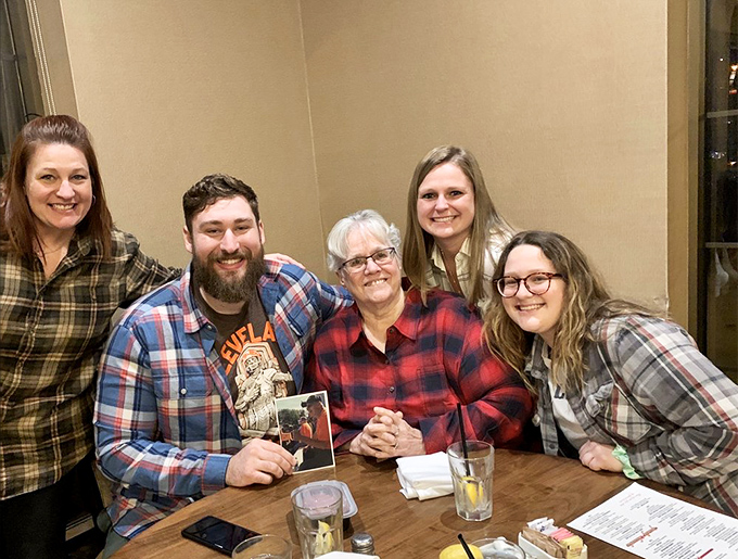 Happy faces tell the real story - this is where sandwich dreams come true.