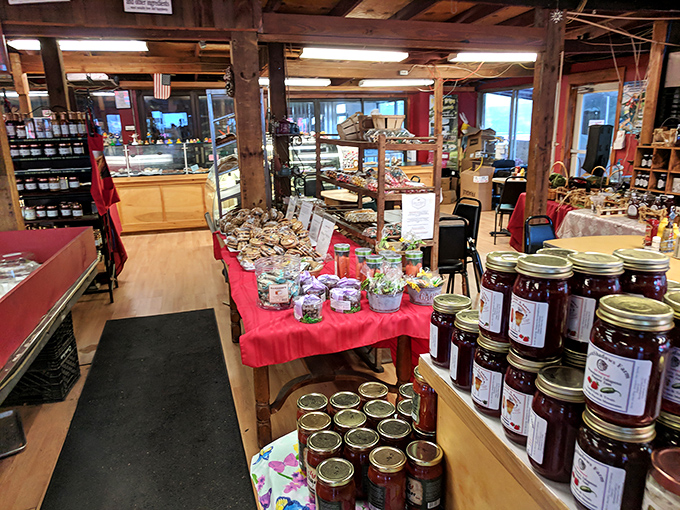 A country store wonderland where jams, jellies, and local treats compete for your attention&mdash;and all deserve to come home with you.