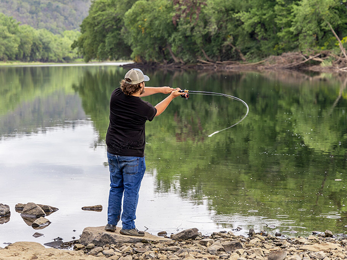 Fishing the Susquehanna isn't just recreation; it's a meditation practice where catching something is merely a bonus to the river's calming presence.