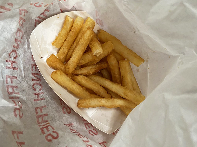 French fries so perfectly golden they deserve their own trophy case&mdash;simple, honest potato perfection without pretentious trimmings.