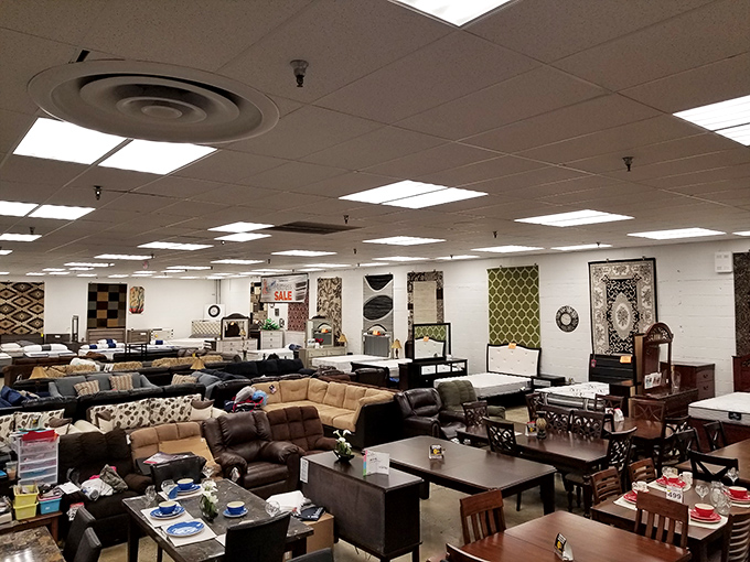 Furniture showroom or magic portal to affordable home makeovers? Either way, your living room wins.