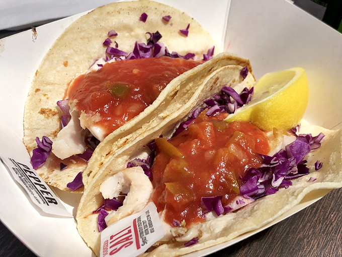 Fish tacos that tell the perfect California story&mdash;fresh catch meets vibrant produce in a handheld ocean-to-table symphony.