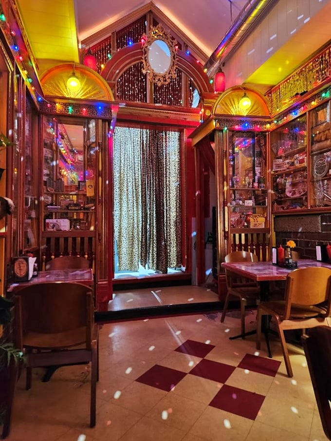 Another angle reveals more treasures - this place is like a museum where everything's edible.