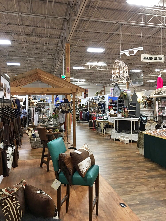 Wide aisles and clever organization make treasure hunting civilized&mdash;no Indiana Jones machete required to navigate this well-curated jungle.