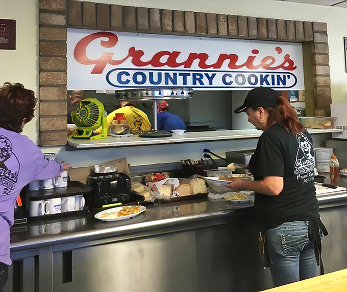 Where the magic happens&mdash;a glimpse into the kitchen that transforms simple ingredients into the comfort food of your dreams.