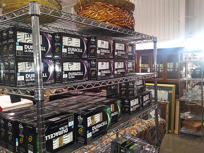 Battery bonanza! Even the Energizer Bunny would be impressed by this stockpile of power cells ready to bring gadgets back to life.