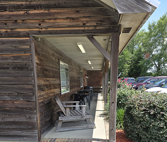The front porch rocking chairs aren't just seating&mdash;they're time machines designed for post-barbecue contemplation and food-induced happiness.