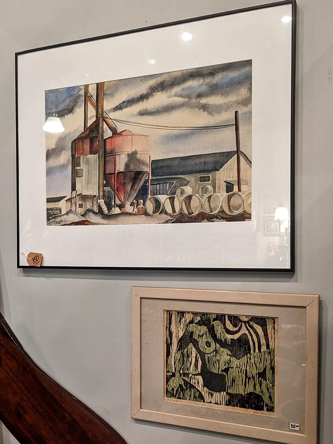 Art that captures Florida's industrial past &ndash; when someone saw beauty in structures most would drive past without a second glance.